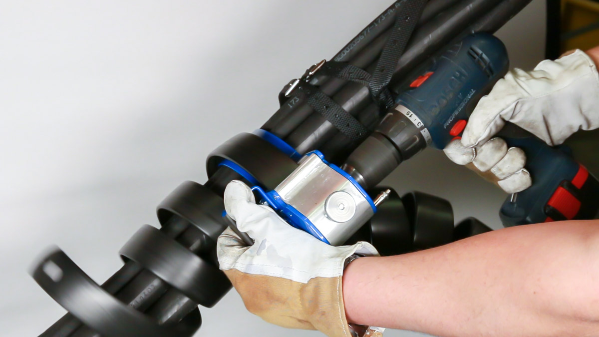 Safe-Spirals | Protection for hydraulic hoses | Safeplast